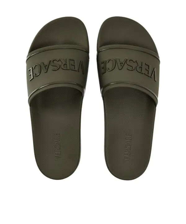 Versace Emboss Pool Sliders