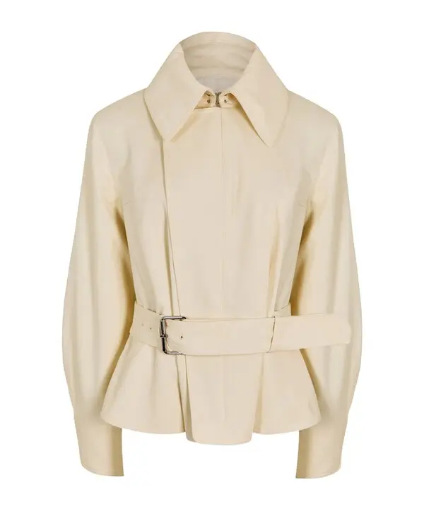 Givenchy Solid Color Long Sleeve Coat