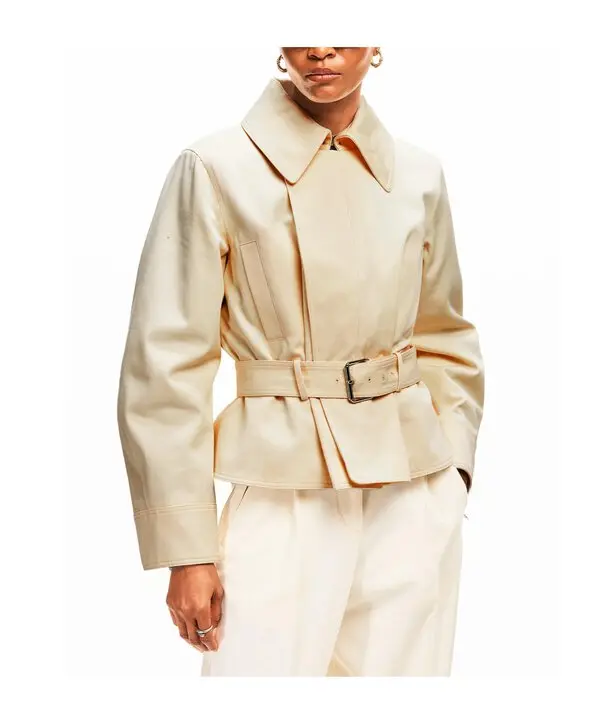 Givenchy Solid Color Long Sleeve Coat