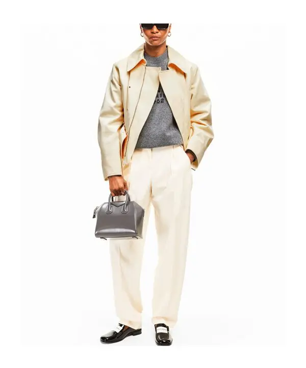 Givenchy Solid Color Long Sleeve Coat