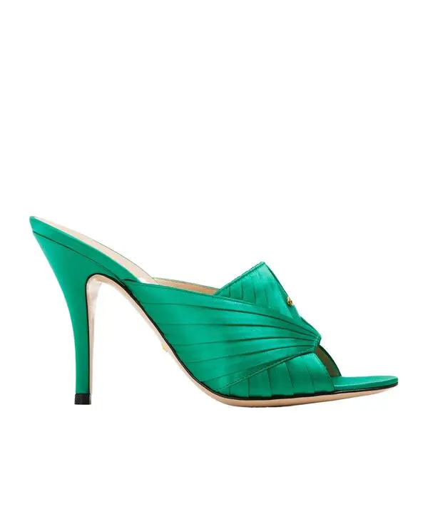 Gucci Heeled Sandals - Green