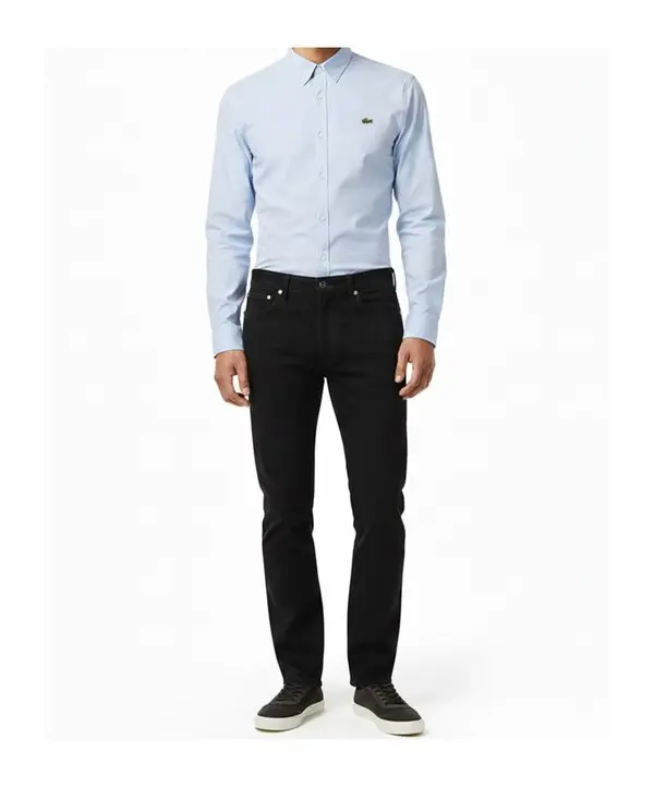 Lacoste Long-sleeve Oxford Shirt
