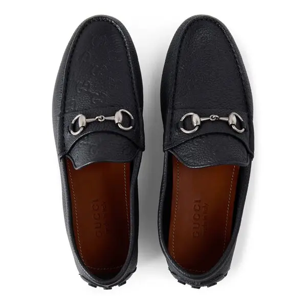 Gucci Horsebit Detail Loafers