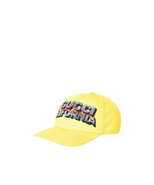 Gucci Sequined Logo Baseball Cap
