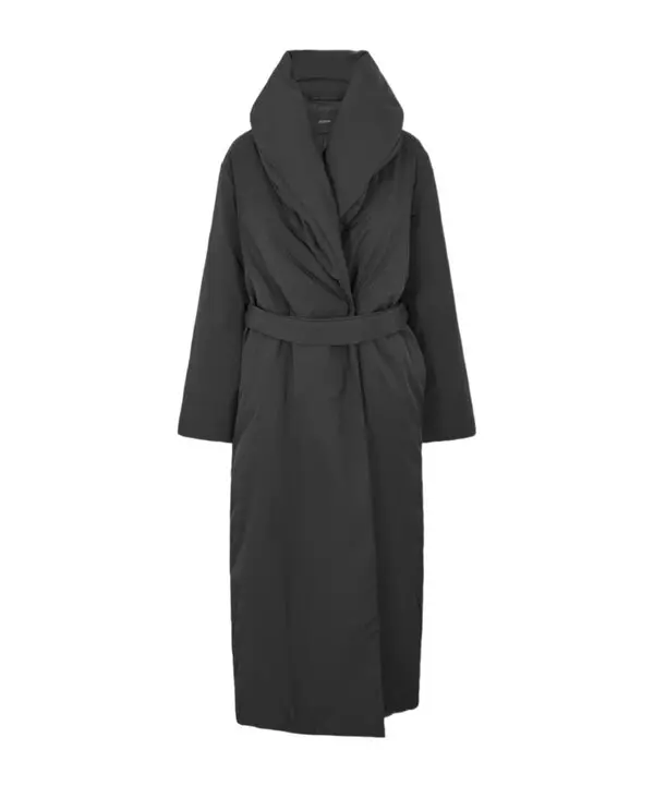 JOSEPH Longline Padded Belted Puffer Jacket