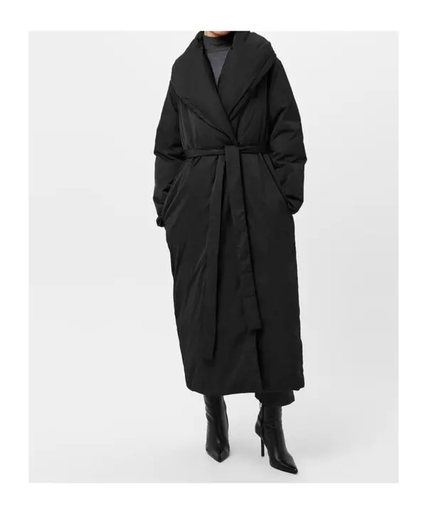 JOSEPH Longline Padded Belted Puffer Jacket