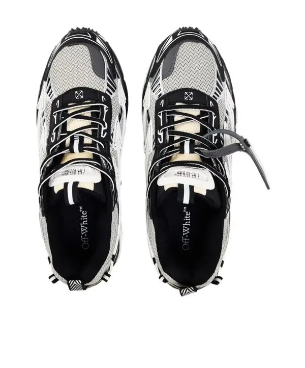Off-White Be Right Back Retro-inspired Sneakers - Black