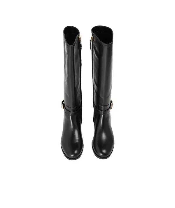 Ralph Lauren Leather Knee-high Boot