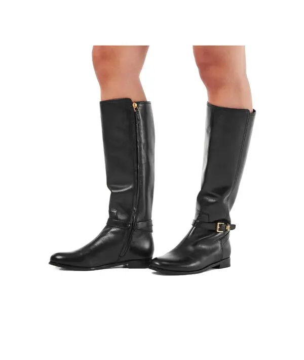 Ralph Lauren Leather Knee-high Boot
