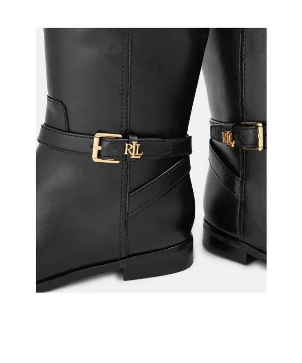 Ralph Lauren Leather Knee-high Boot
