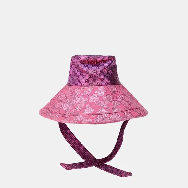 Gucci Floral Brocade Hat
