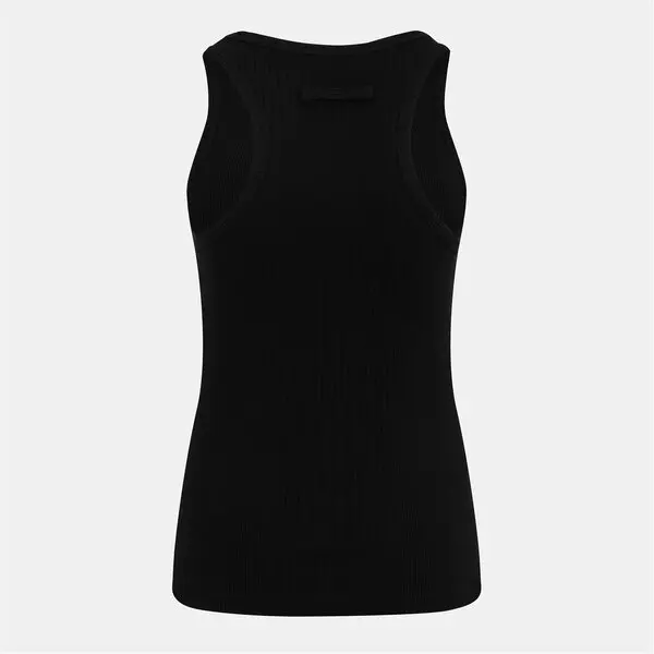 JEAN PAUL GAULTIER Ribbed Knit Vest With Hardware Detail
