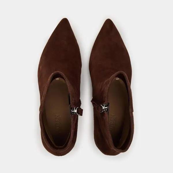 Ralph Lauren Side Zipper Ankle Boots
