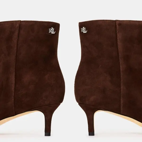 Ralph Lauren Side Zipper Ankle Boots