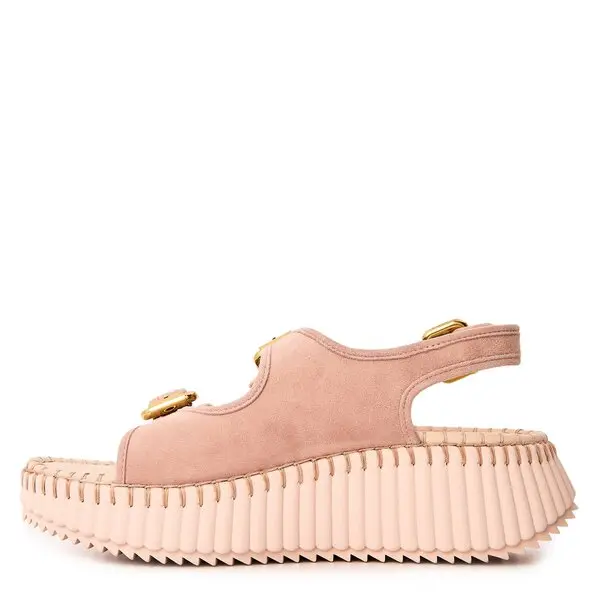 Chloé Buckled Platform Sandals