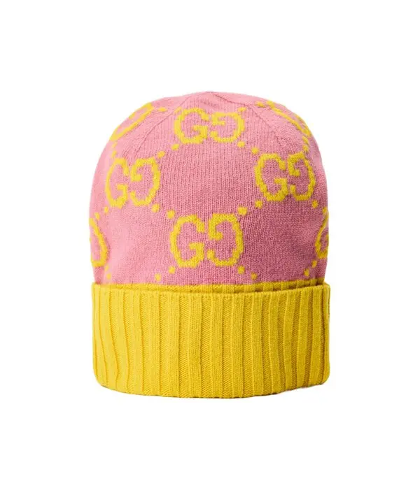 Gucci Monogram Knit Beanie