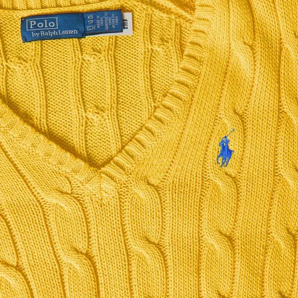 Polo Ralph Lauren Cable-knit V-neck Jumper
