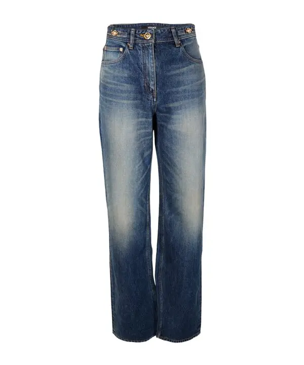 Versace Wide Fit Denim Jeans