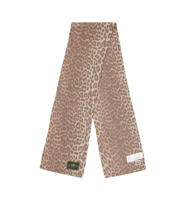 GANNI Knitted Scarf