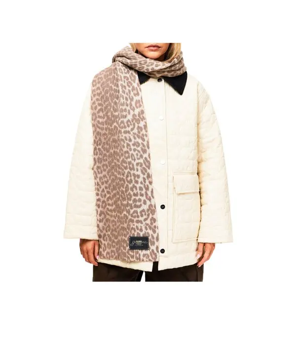 GANNI Knitted Scarf