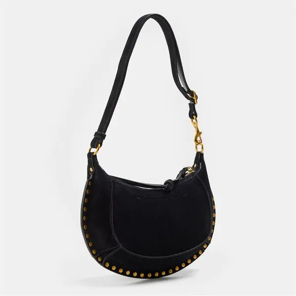 Isabel Marant Étoile Oskan Moon Zipper Shoulder Bag