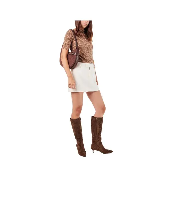 Ralph Lauren Suede Knee-high Boot