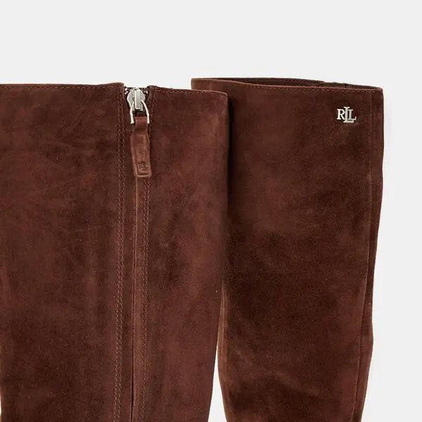 Ralph Lauren Suede Knee-high Boot