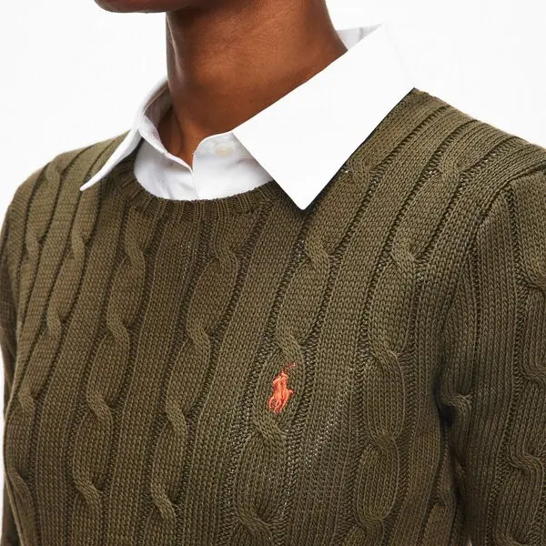 Polo Ralph Lauren Wool Knitted Sweater With Embroidered Logo - No