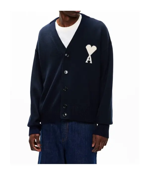 AMI Paris De Coeur Cardigan