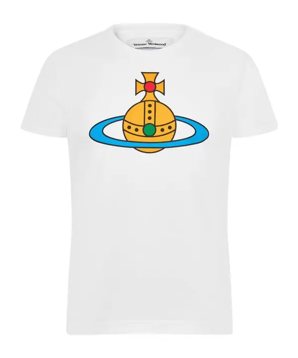 VIVIENNE WESTWOOD Cotton Short-sleeve T-shirt - White