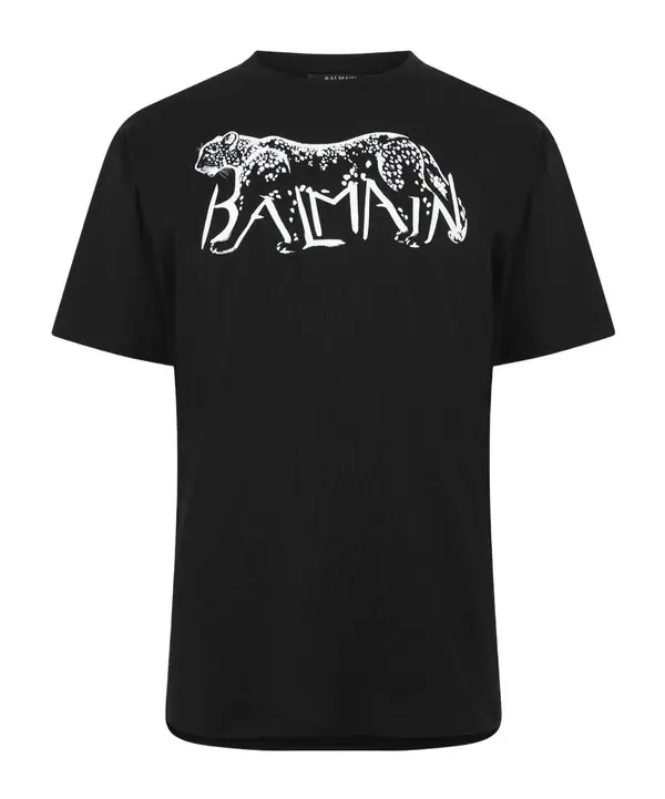 Balmain Oversized T-shirt - Black