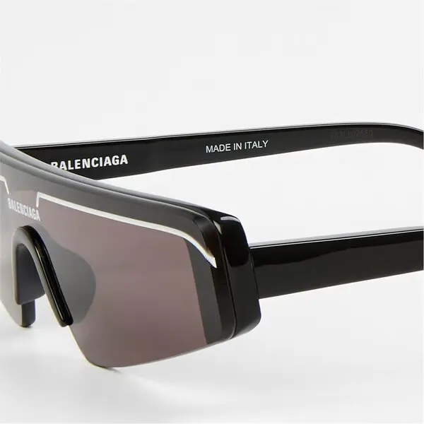 Balenciaga Rectangle Logo Sunglasses
