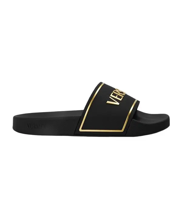 Versace Emboss Pool Sliders