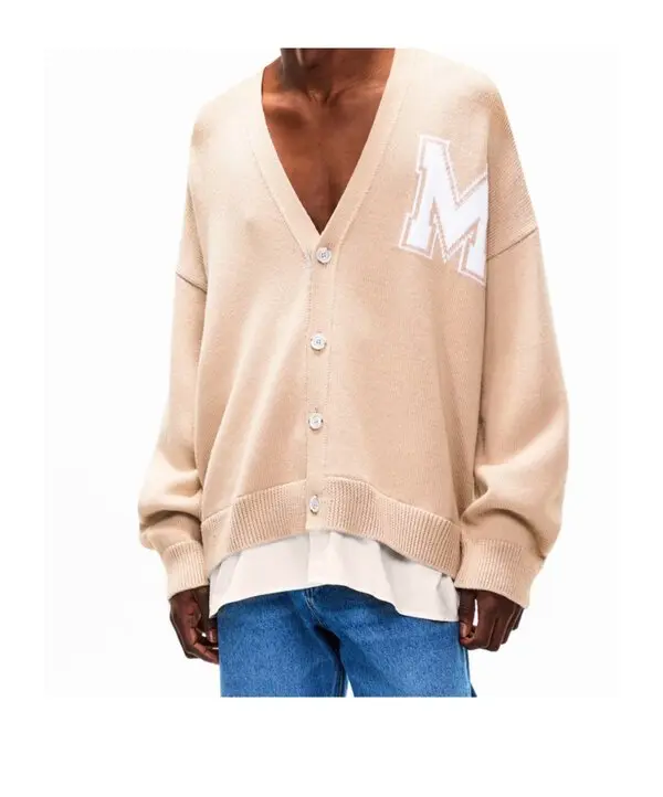 MAISON MARGIELA 2-in-1 Varsity Cardigan