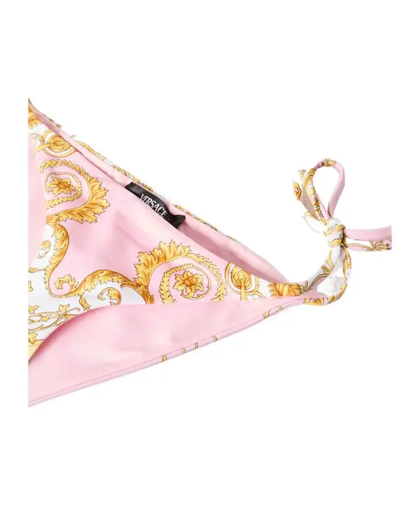 Versace Tie Side Bikini Bottoms - Pink