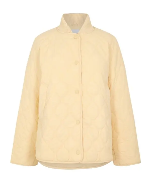 Varley Long-sleeved Cotton-padded Jacket