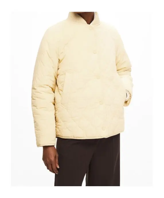 Varley Long-sleeved Cotton-padded Jacket