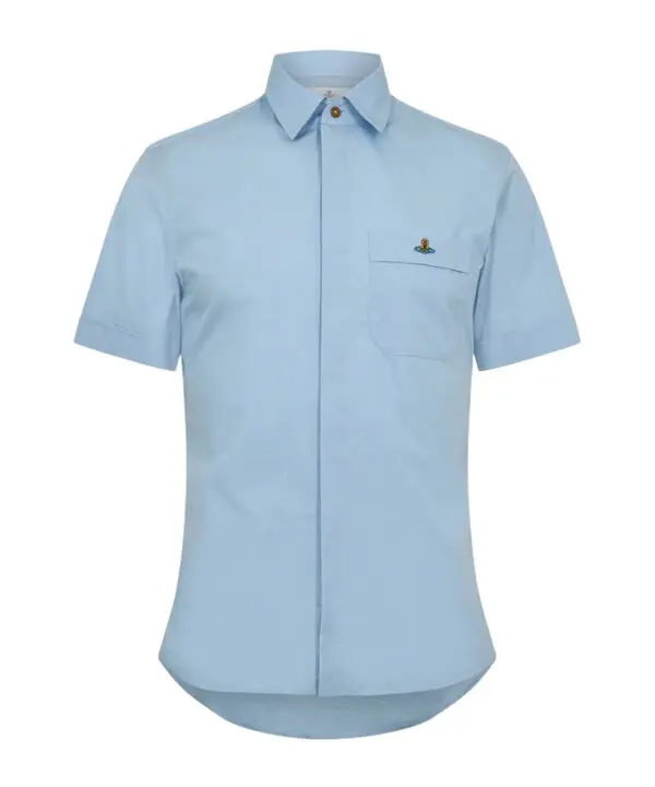 VIVIENNE WESTWOOD Classic Saturn Graphic Short Sleeve Shirt
