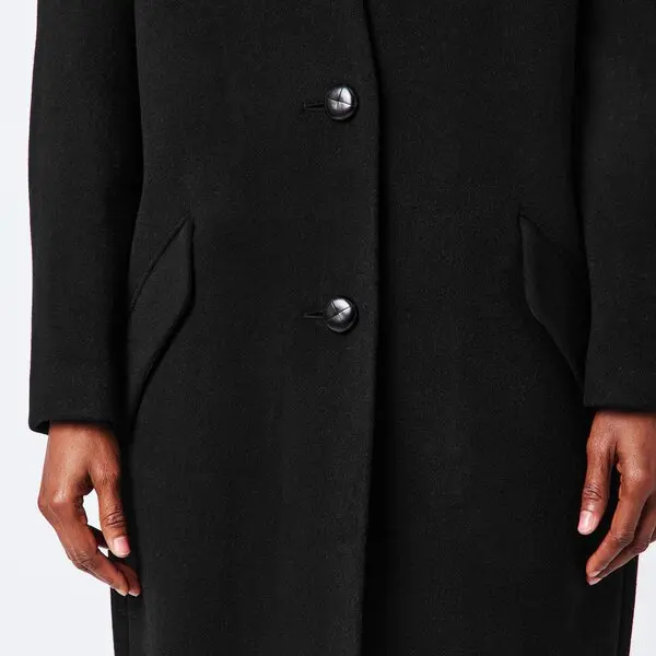 Isabel Marant Étoile Florane Ct Overcoat - Black