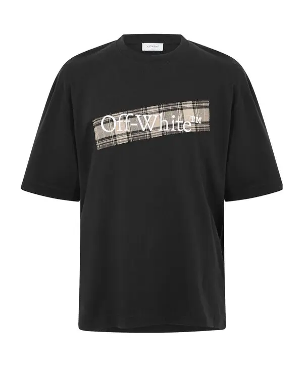 Off-White Regular Fit Flannel T-shirt