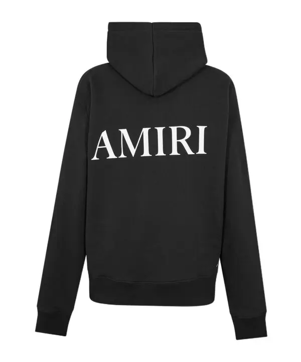 Amiri Logo Print Hooded Pullover