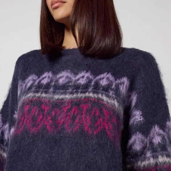 Isabel Marant Étoile Dully Intarsia Knit Sweater