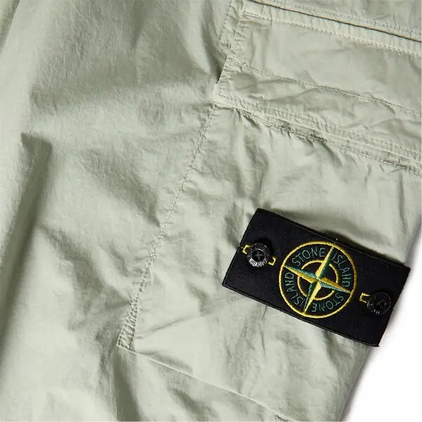 Stone Island Logo Cargo Track Pants