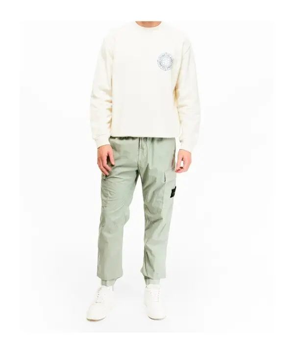 Stone Island Logo Cargo Track Pants