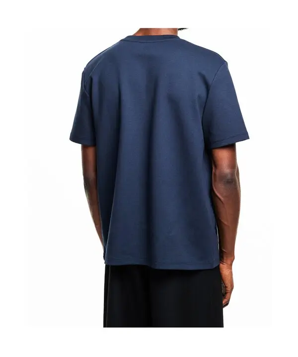 Balmain Logo Short-sleeved T-shirt - Blue