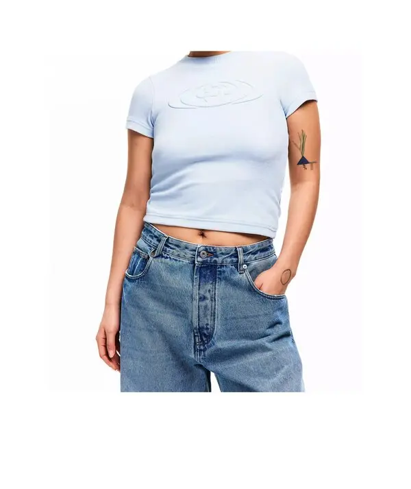Casablanca Casa Velour Tee Ld54