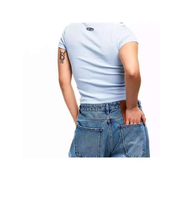 Casablanca Casa Velour Tee Ld54