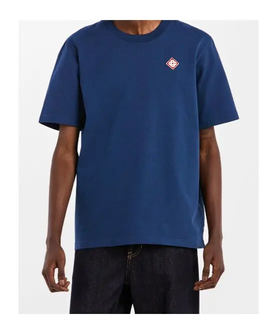 Casablanca Classic Logo T-shirt - Navy