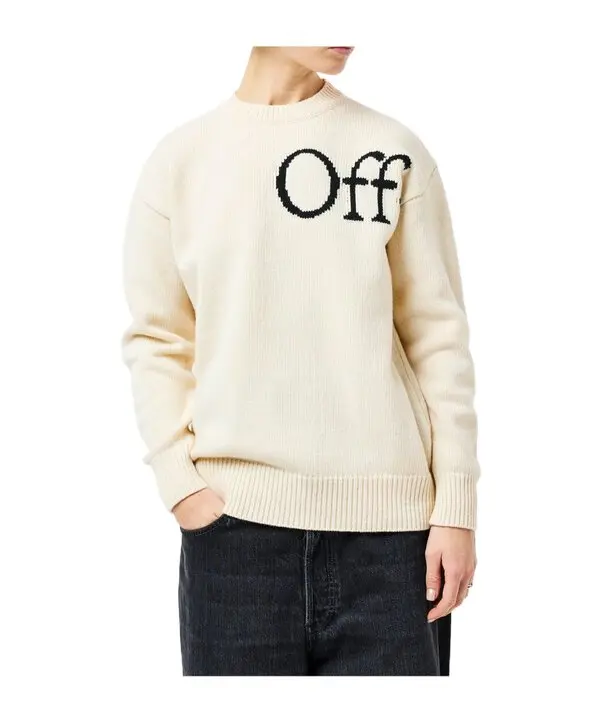 Off-White Logo Crew Neck Jumper