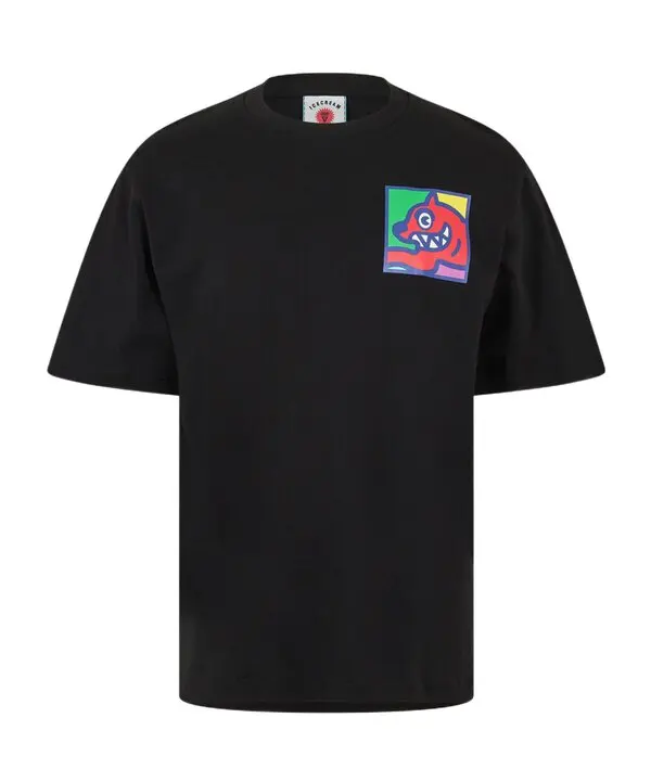 ICECREAM Crew Neck Short-sleeved T-shirt